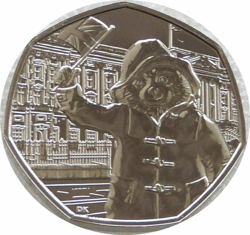 2018 Paddington at Buckingham Palace 50p Brilliant Uncirculated Coin