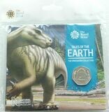2020 Dinosauria Megalosaurus 50p Gold Proof Coin Box Coa