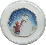 2019 The Snowman 50p Gold Proof Coin Box Coa