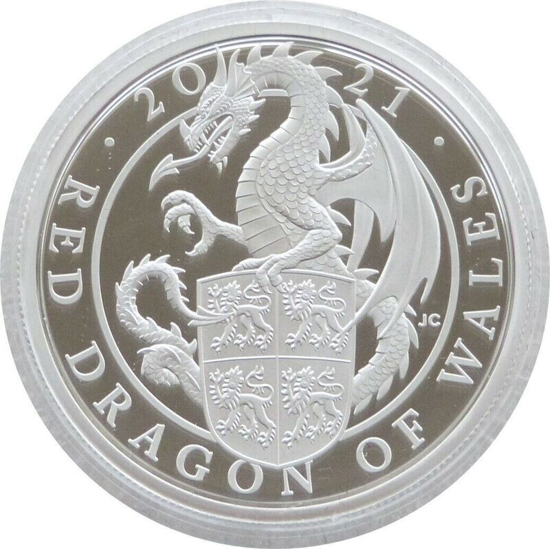 Red Dragon of Wales Coins
