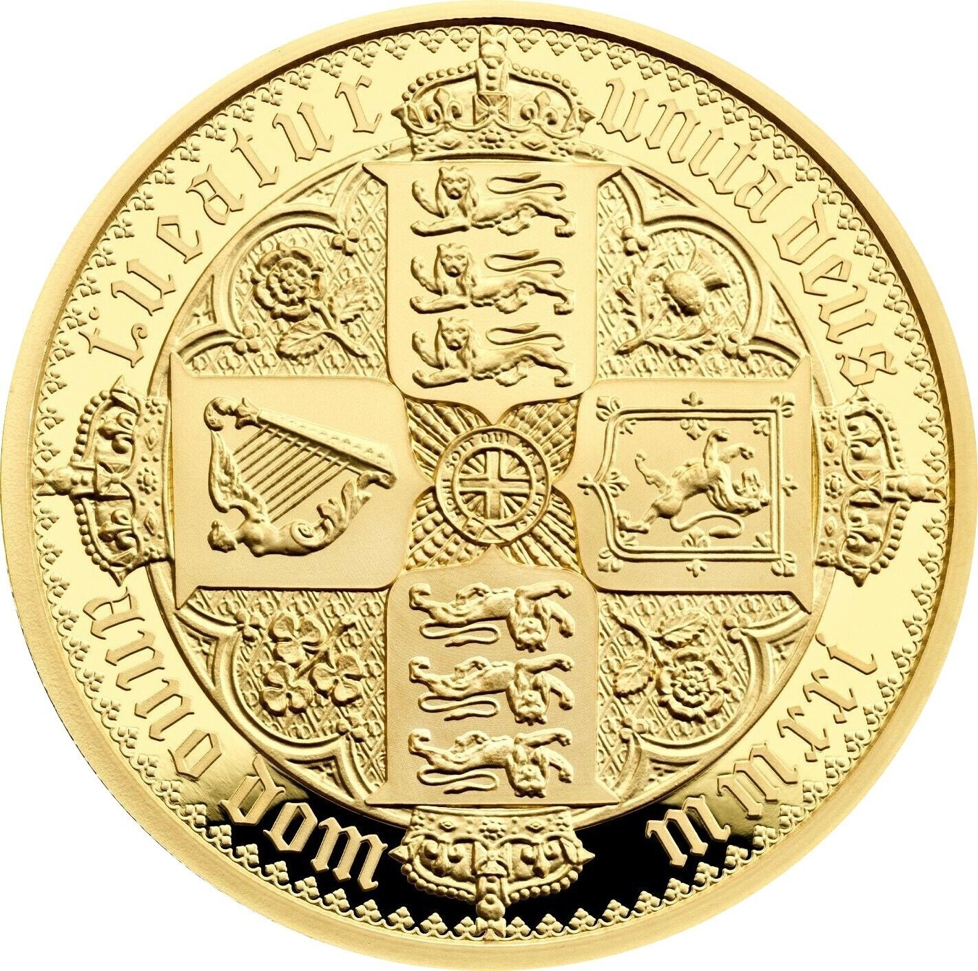 2021 Great Engravers Gothic Crown £200 Gold Proof 2oz Coin PCGS PR70 ...