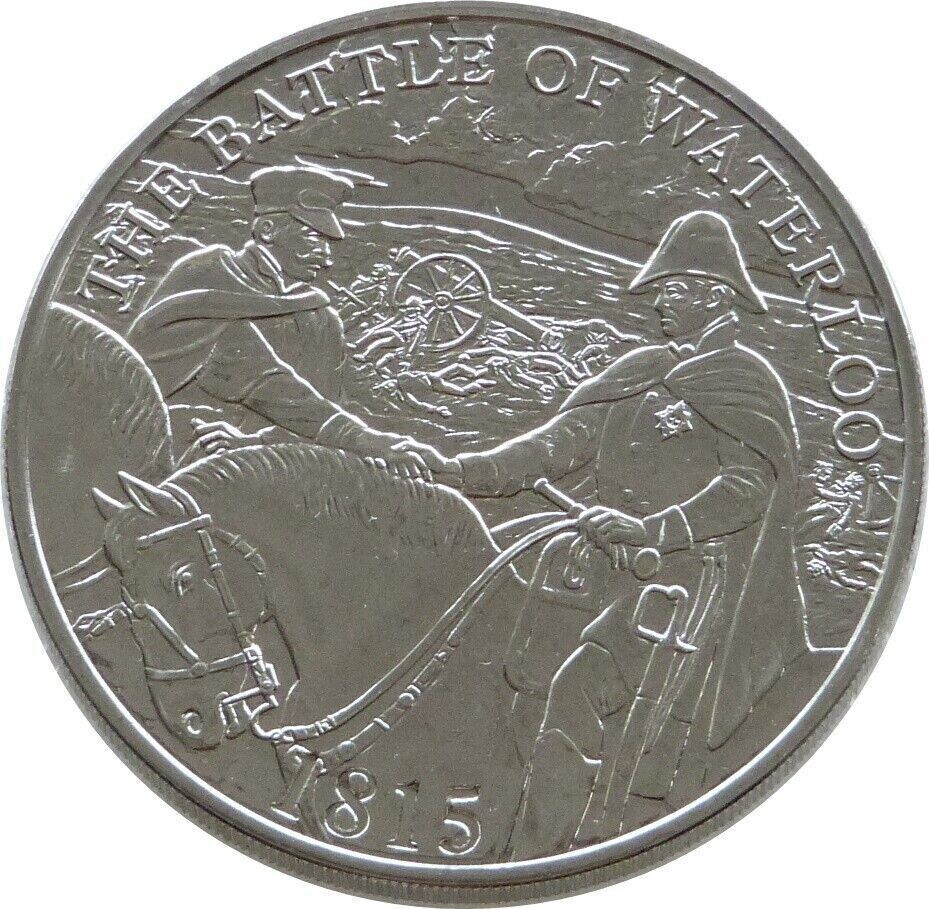 2015 Battle of Waterloo £5 Brilliant Uncirculated Coin