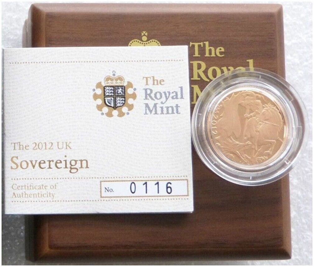 2012 Sovereign Coins