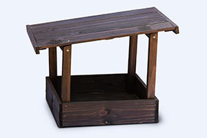 Wooden Spotted Eagle Owl Nest Box