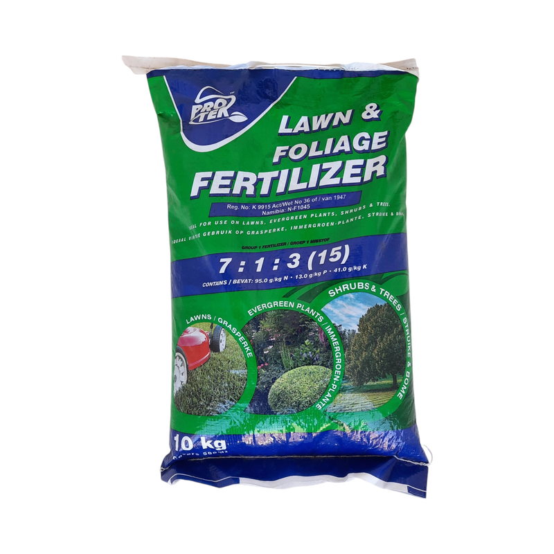 Protek Lawn & Foliage Fertilizer 7:1:3 (15) 10kg