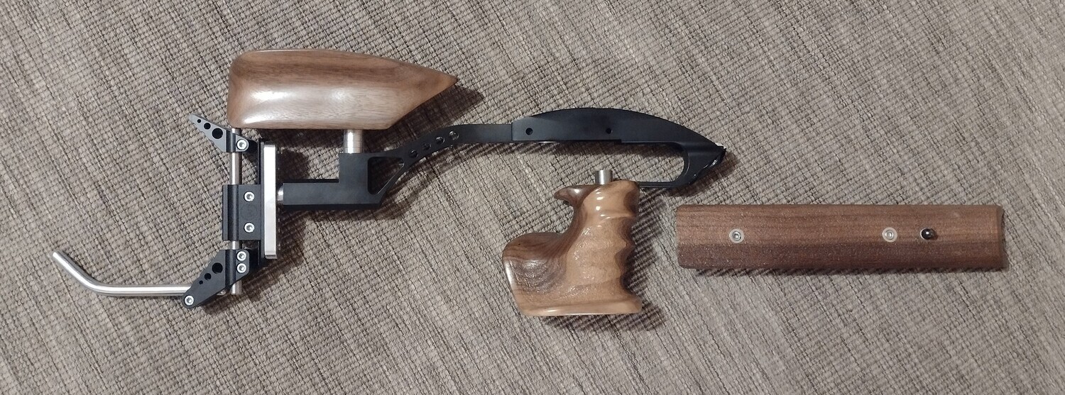 Steyr Challenge Hunter - Warren Edwards Aluminium Stock with Walnut 3 ...