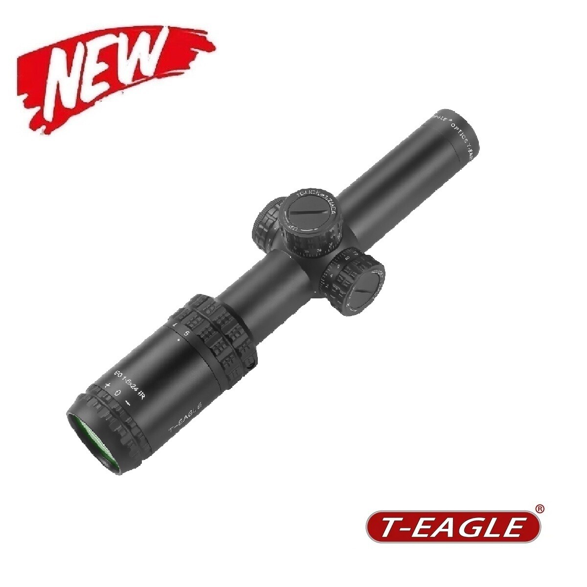 T-Eagle EO 1-5x20 IR Ultra Compact SFP Rifle Scope
