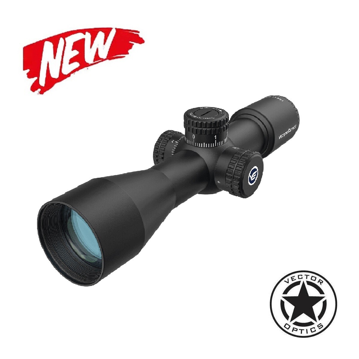 Vector Optics SCOM-41 Veyron Compact 10x44 Rifle Scope