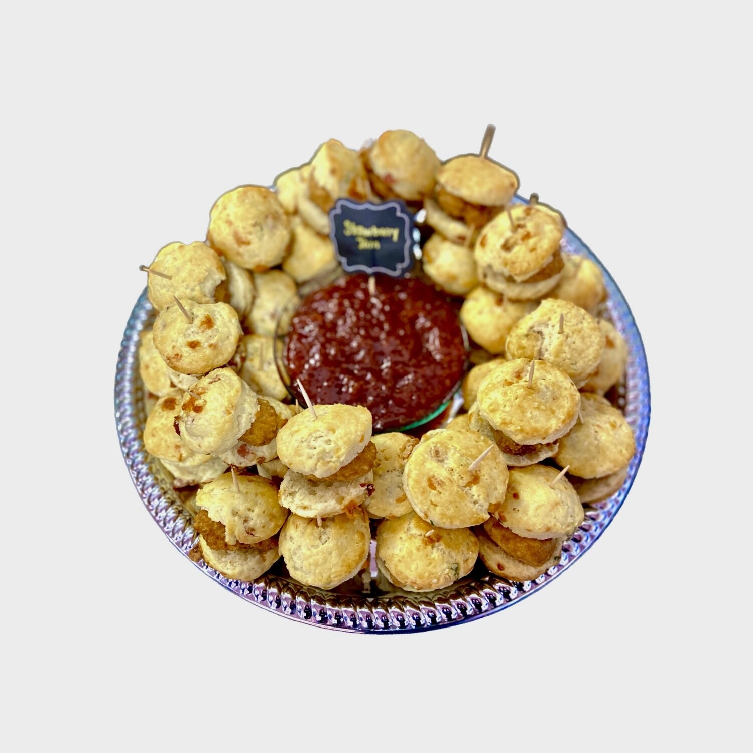 Mini Fried Chicken Biscuits