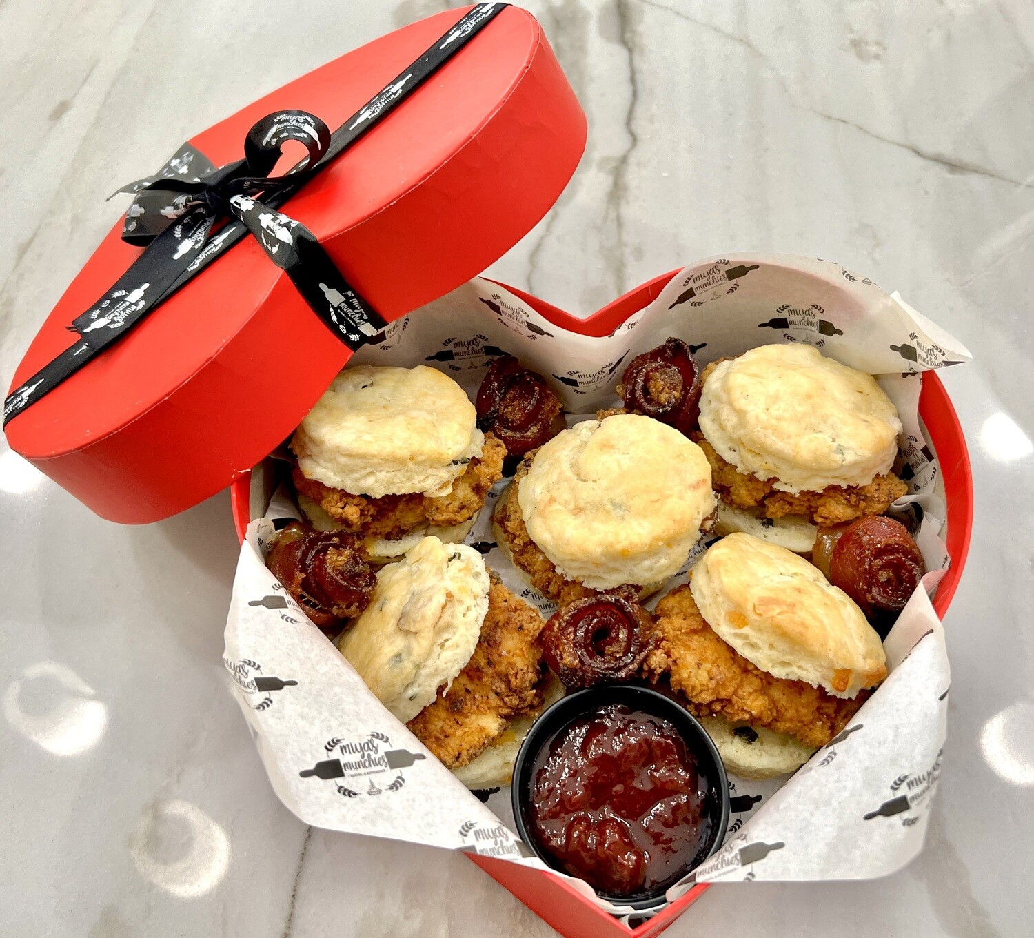 Fried Chicken & Candied Bacon Roses Gift Box