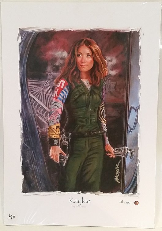 "Kaylee" Art Print by Jason Palmer - Limited Edition or Artist Proof