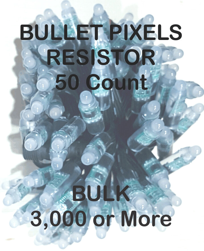 BULK 3000 OR MORE PIXELS - 12V WS2811 Bullet Pixels 50 Count - Shipped ... BULK 3000 OR MORE PIXELS - 12V WS2811 Bullet Pixels 50 Count - Shipped ...