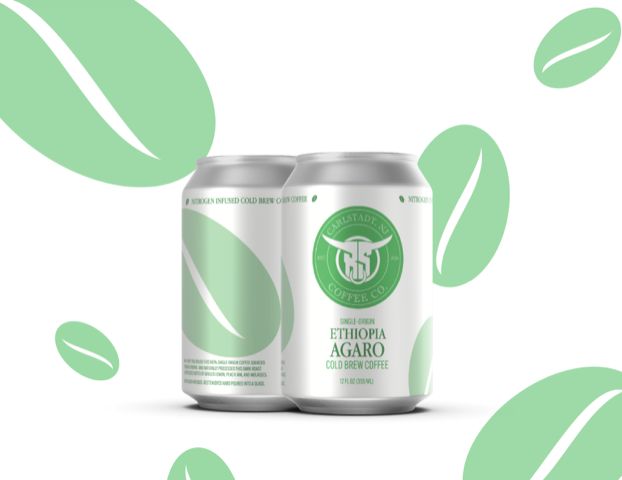 Single Origin Ethiopia Agaro Cold Brew Coffee | 4pk