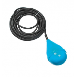 72B100000500 FINDER BOYA TIPO PERA PARA AGUAS NEGRAS CABLE PVC 5 MTR