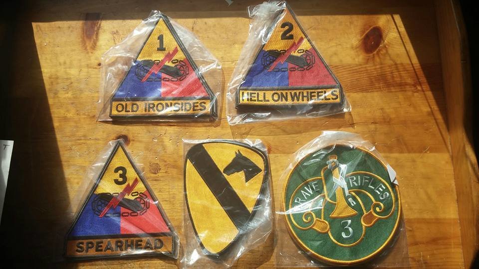 8" Division Patches