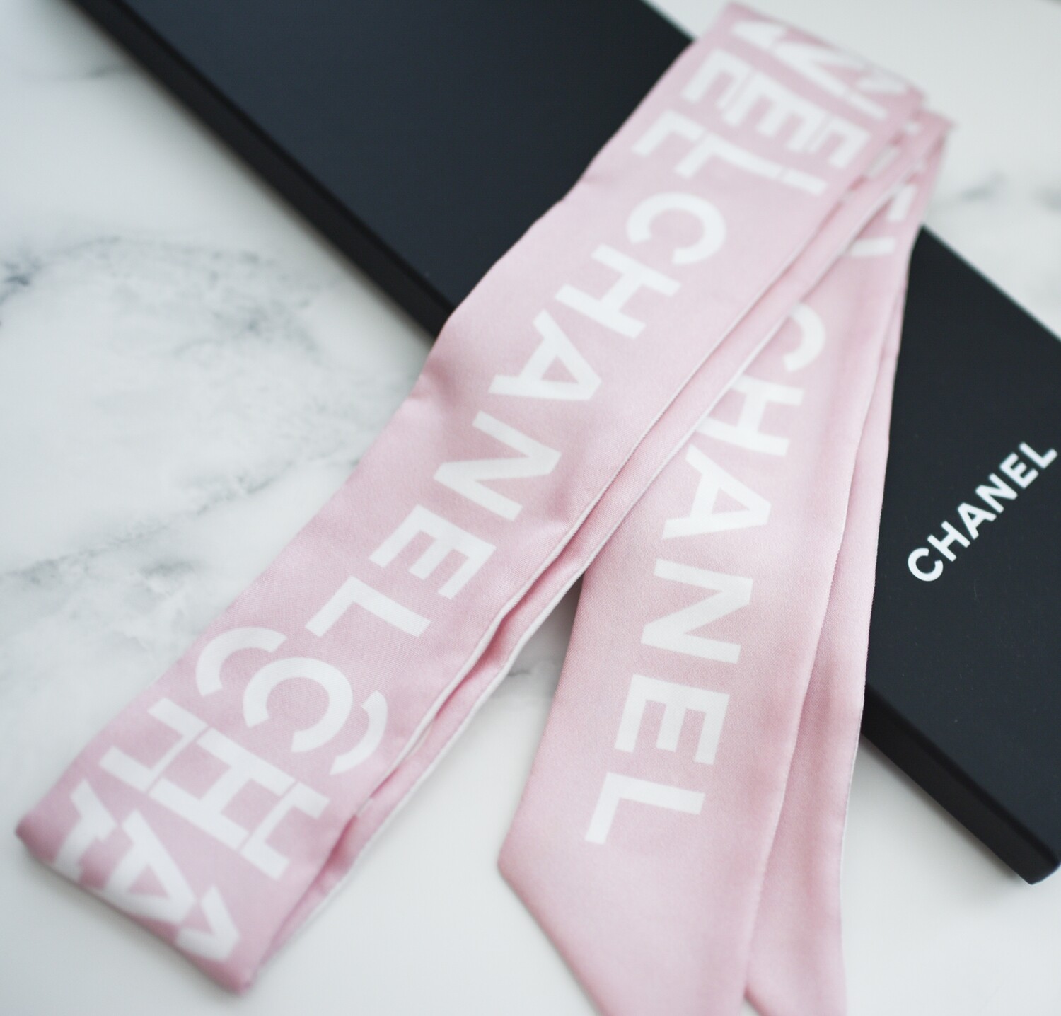 Chanel Twilly in White and Pink, New in Box GA001 - Julia Rose Boston ...