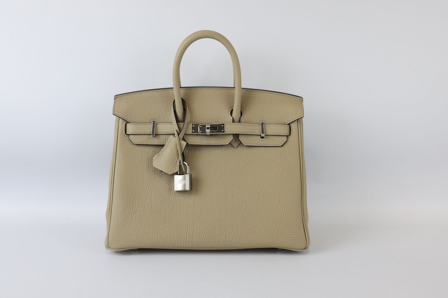 Hermes Birkin 25 Trench Togo Leather, Red Interior, Like New in Box ...