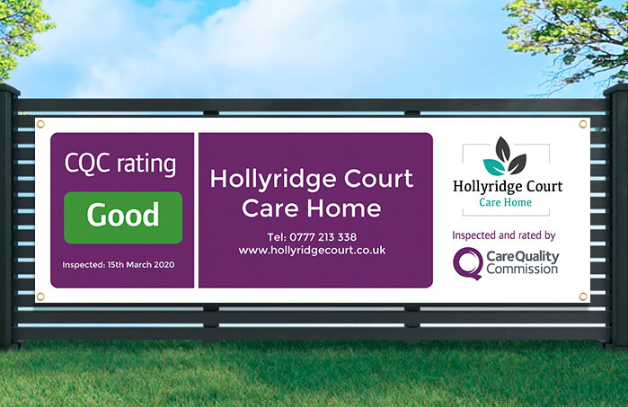CQC Banners | Care Quality Commission Banners – Ofsted QR Code Boards ...