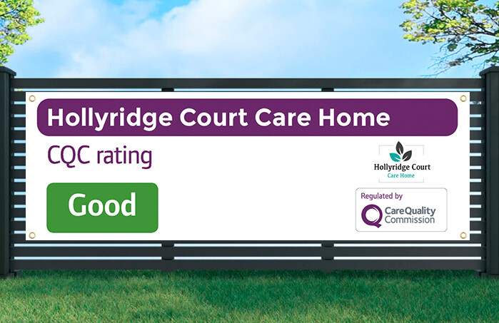 CQC Banners | Care Quality Commission Banners – Ofsted QR Code Boards ...