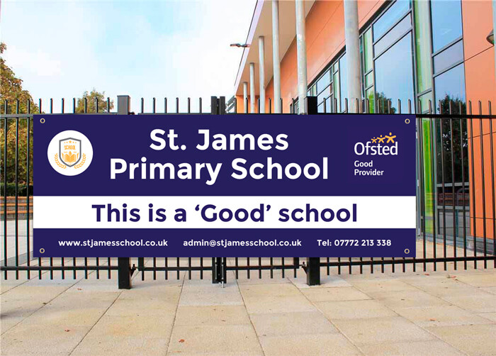 Ofsted Vinyl School, College & Nursery Banners | Lowest Prices Ofsted Vinyl School, College & Nursery Banners | Lowest Prices