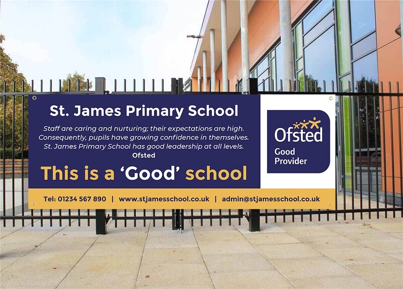 Ofsted Banner Store – Peak Banners
