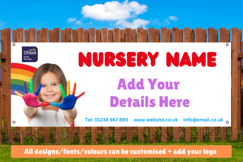 Nursery, Day Care & Playgroup Banner – Peak Banners