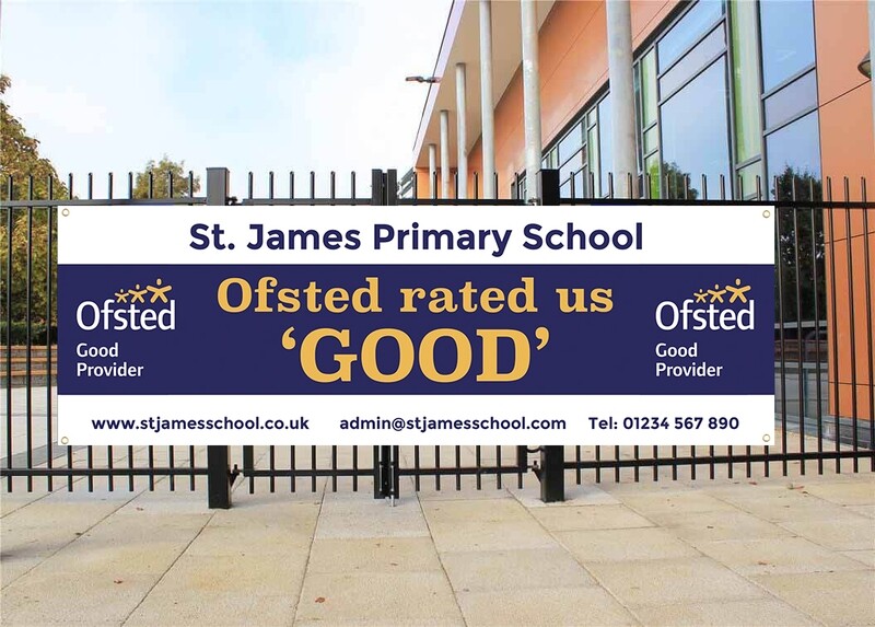 Ofsted Banner Store – Peak Banners Ofsted Banner Store – Peak Banners