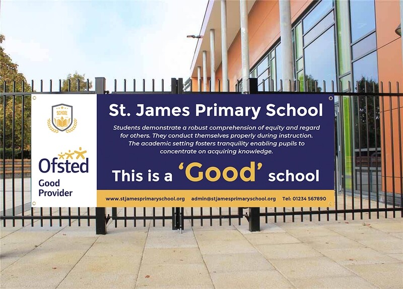 Ofsted Banner Store – Peak Banners