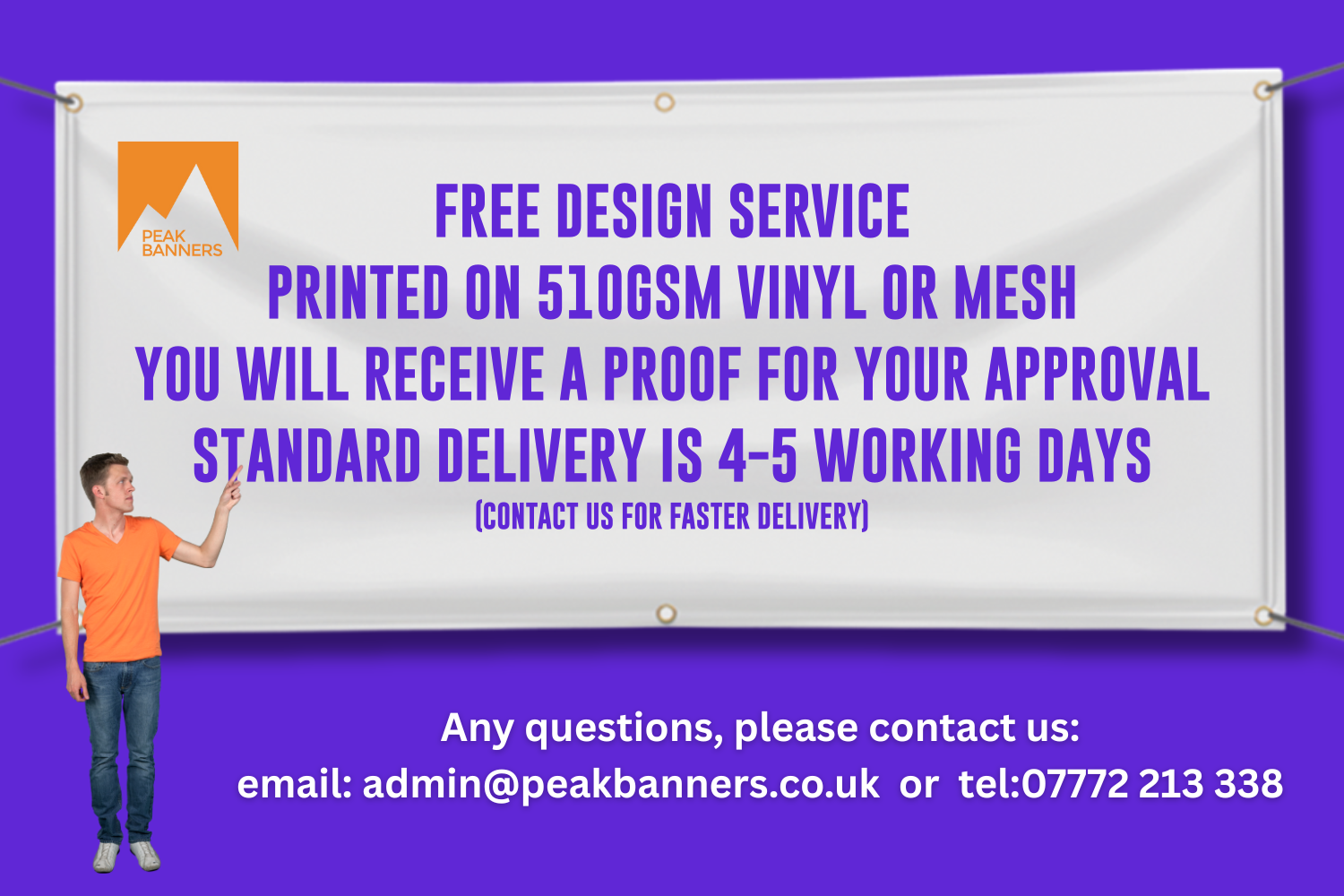 Vinyl Banners & Mesh Banners For Any Event Or Business – Ofsted QR Code ...