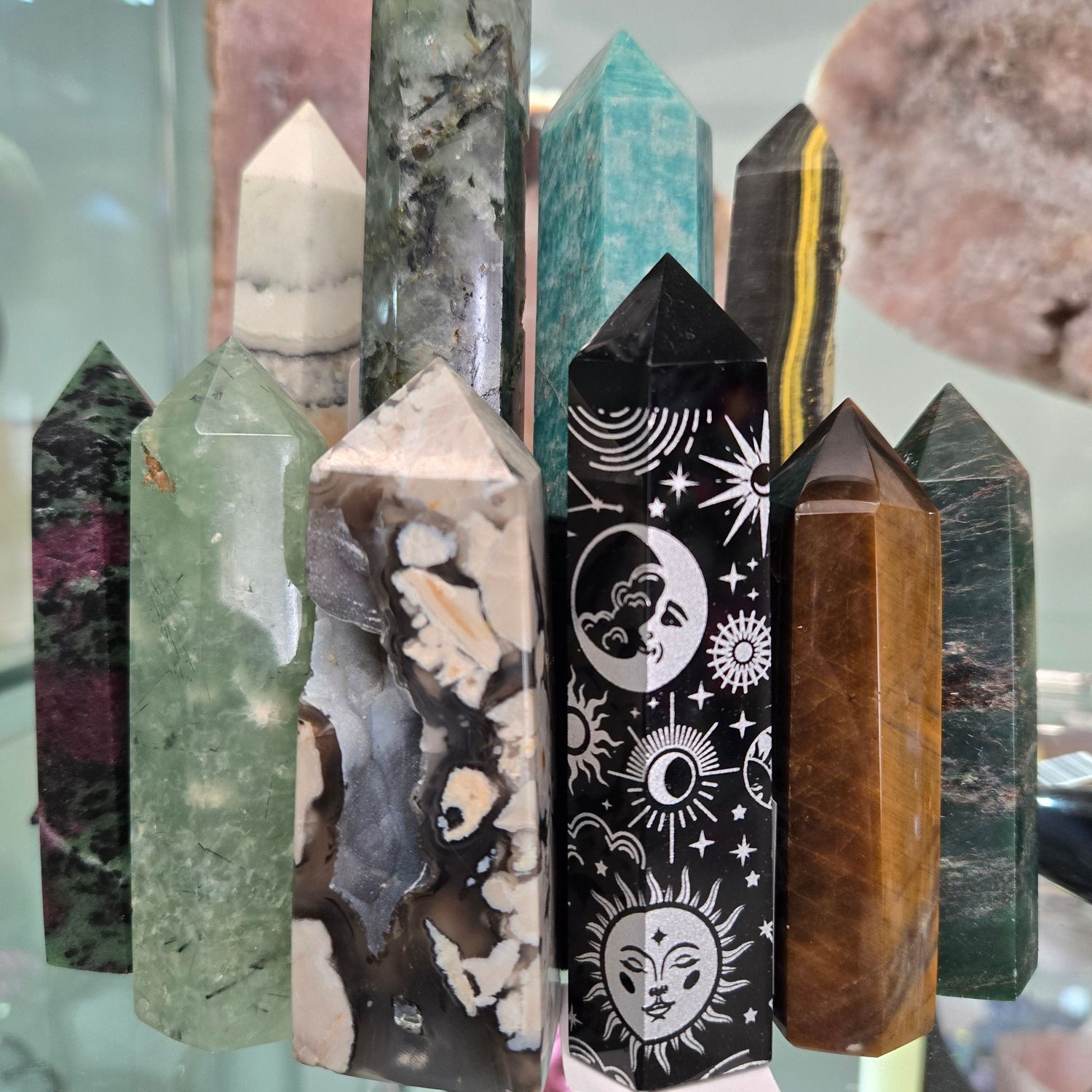 Obelisk Crystal Towers | Arkady’s Body Adornment