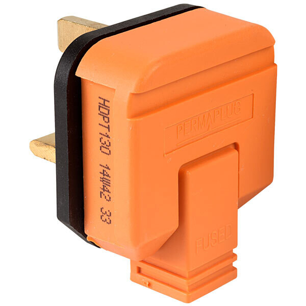 Thermoplastic Plug - UK 3 pin, 13 amp