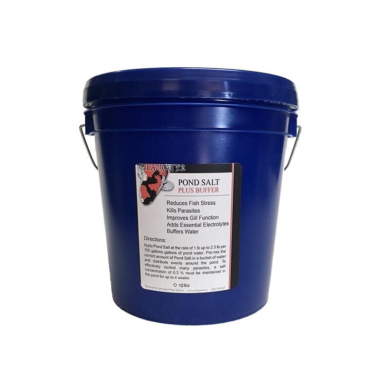 Pond Salt Plus Buffer - 10 lb - Oxygenating Pond Plants - Hydrosphere ...