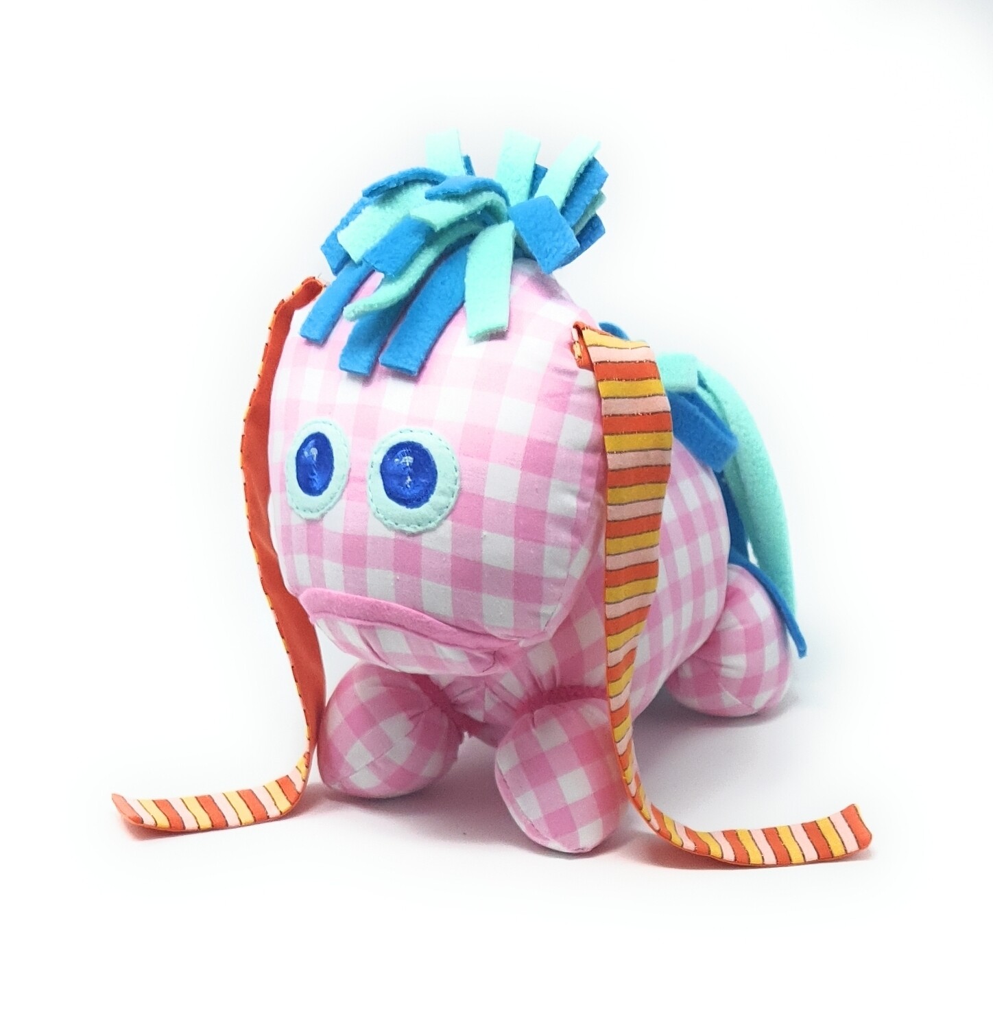 Das kleine Ich Bin Ich Stofftier personalisierbar rosa