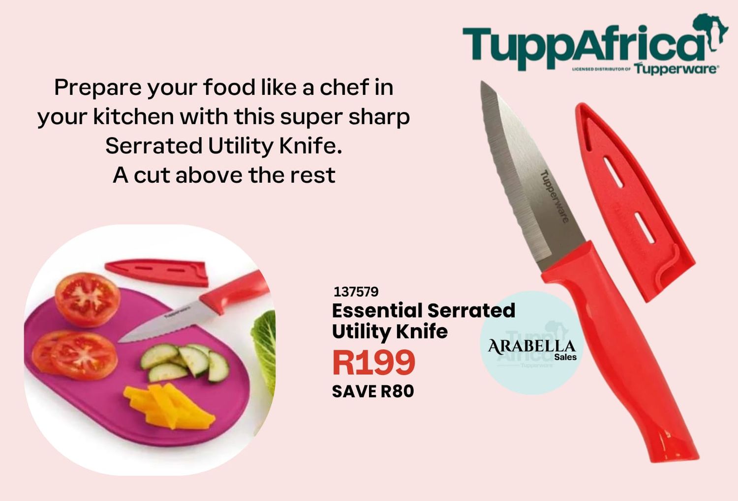 Essential Serrated Utility Knife