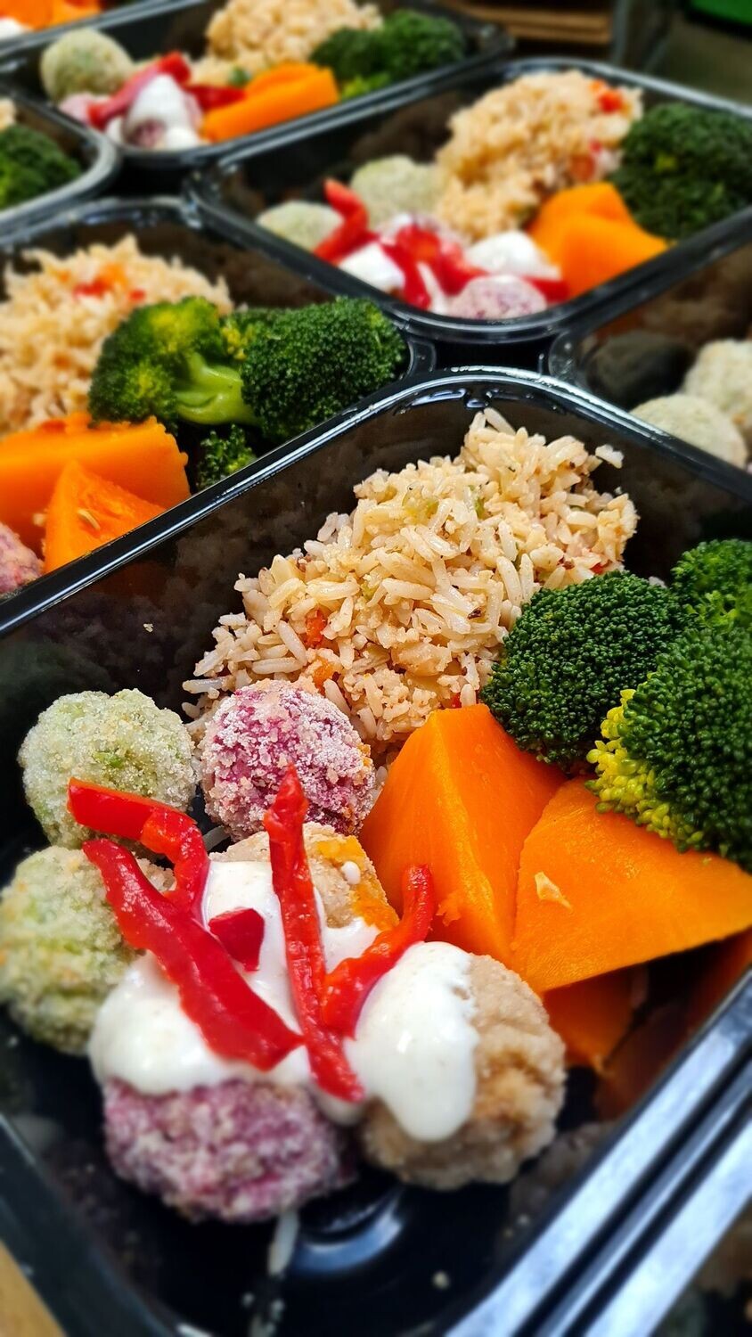 Three Flavour Chickpea Bites (V)