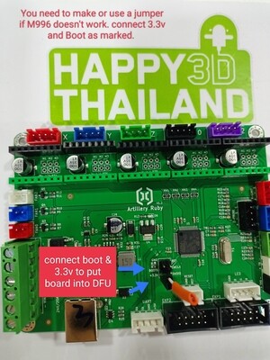 X2 & Gpro Ruby Motherboard, Instructions for flashing a BIN or HEX file