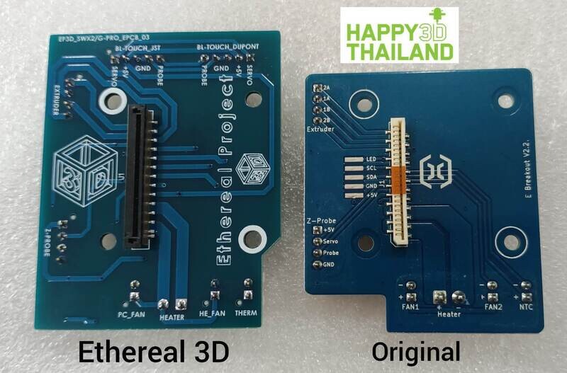 Ethereal 3D UPGRADED Extruder PCB. Sidewinder X2 and Genius Pro