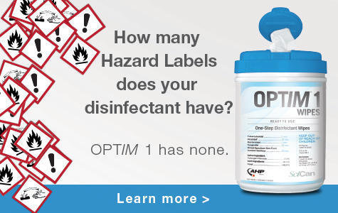Disinfectant - OPTIM 1 and Optim 33TB cleaner & disinfectant - Statim ...
