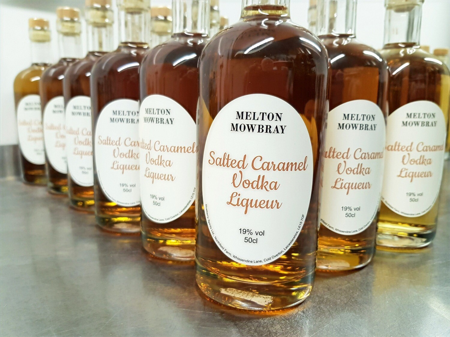 Salted Caramel Vodka Liqueur