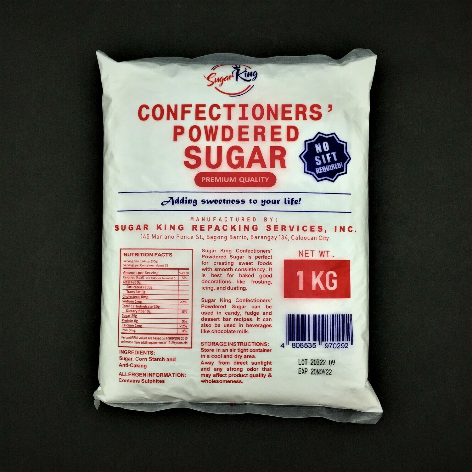 SK CONFECTIONER SUGAR