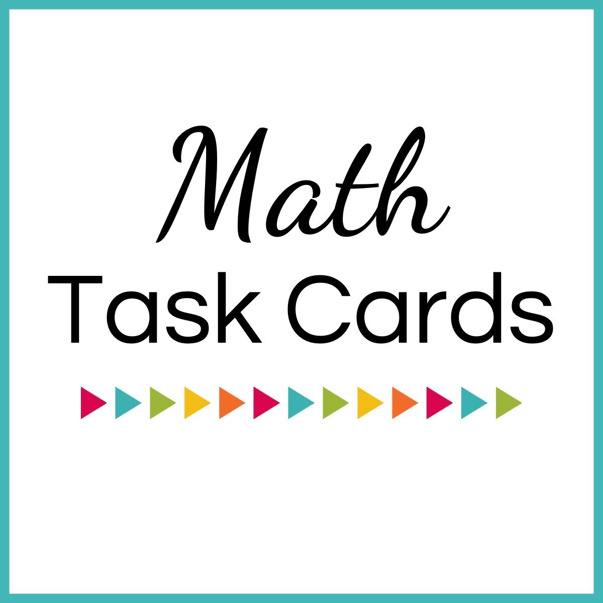 Math Task Cards