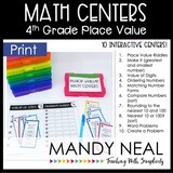 Fourth Grade Place Value Math Centers | Printable