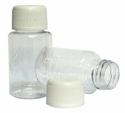 Plastic PETG Sample Bottles