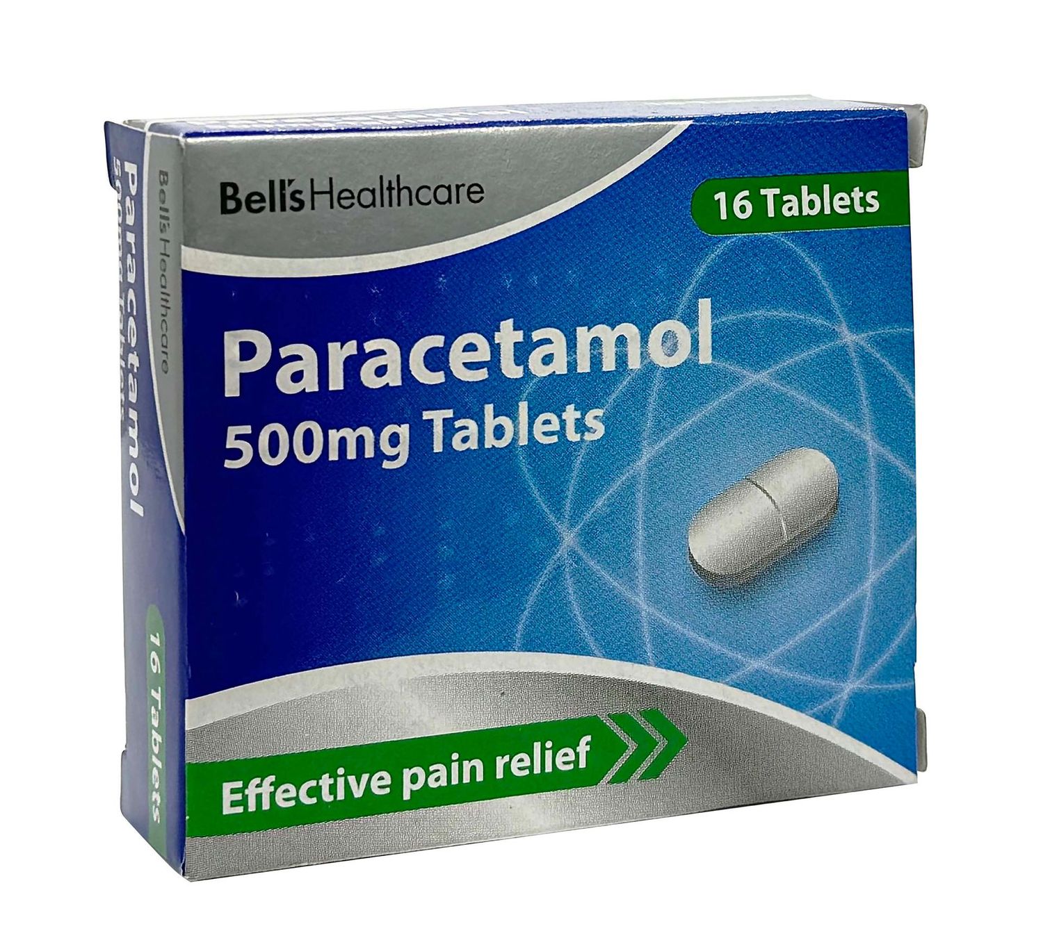 Bell's Healthcare Paracetamol 500 mg 16 Tablets