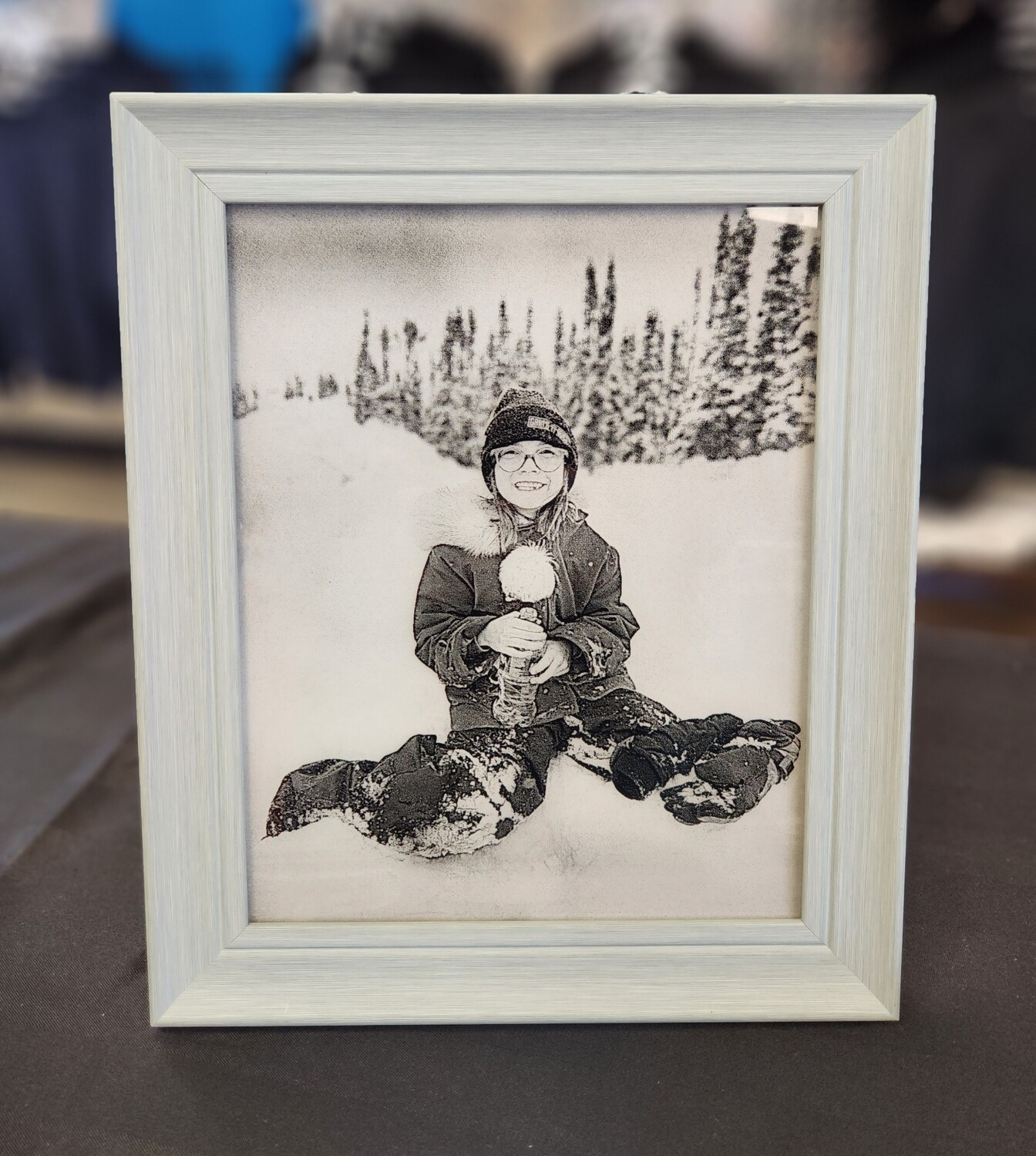 Engraved Glass Portraits