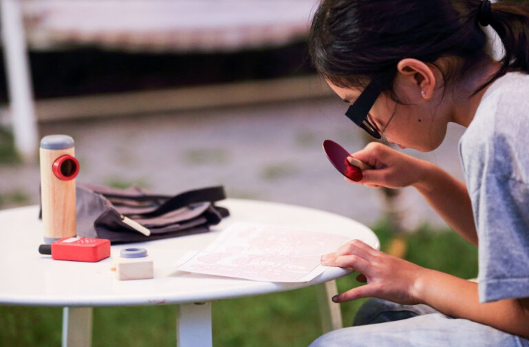 Wooden Detective Set