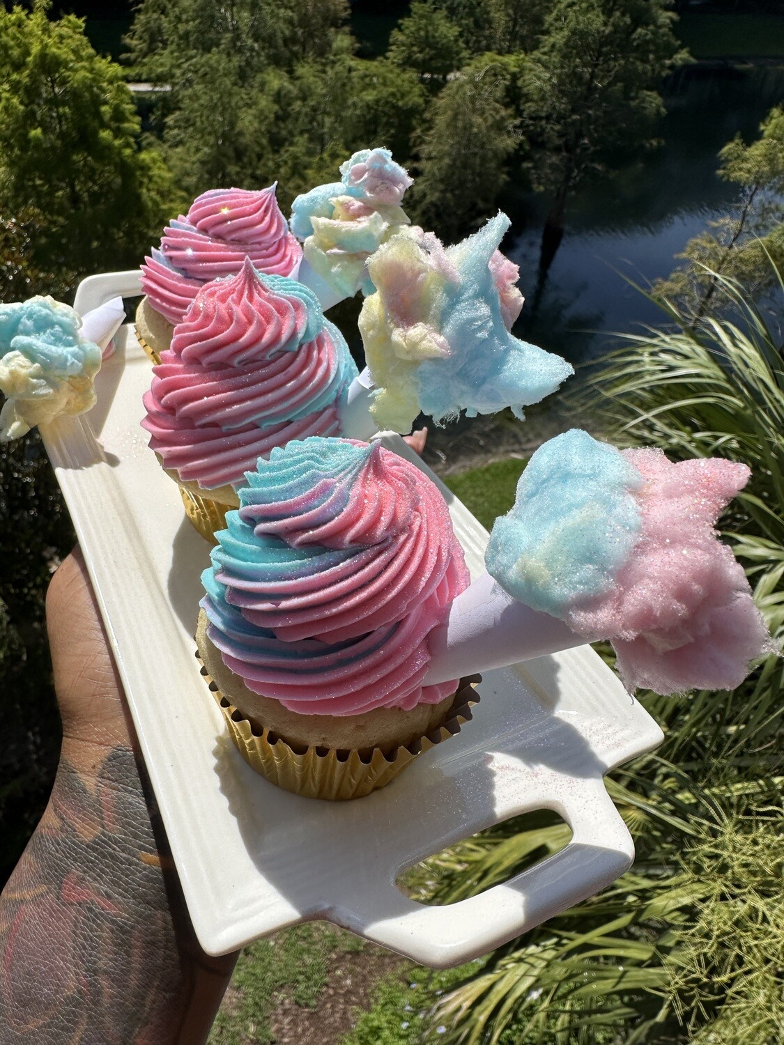 Cotton Candy Cupcake Recipe