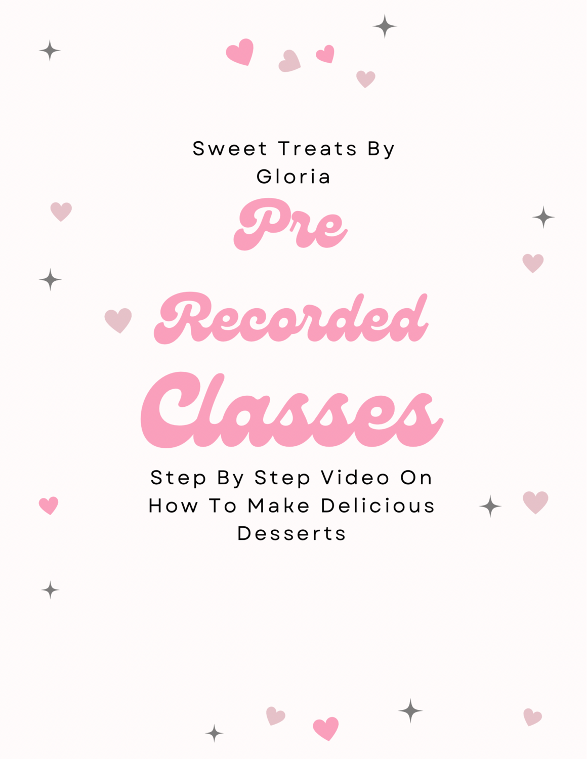 Pre Recorded Classes/Tutorials