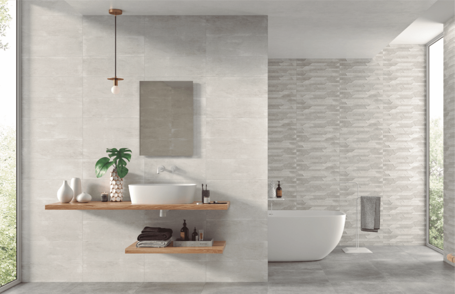 Claire 600x200 Ceramic Matt Wall Tile Range