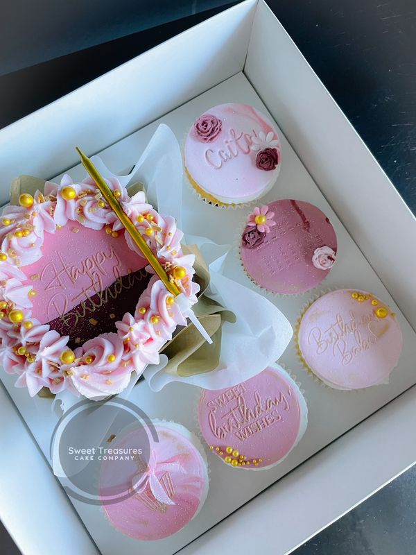 Pink Bento Cake Box